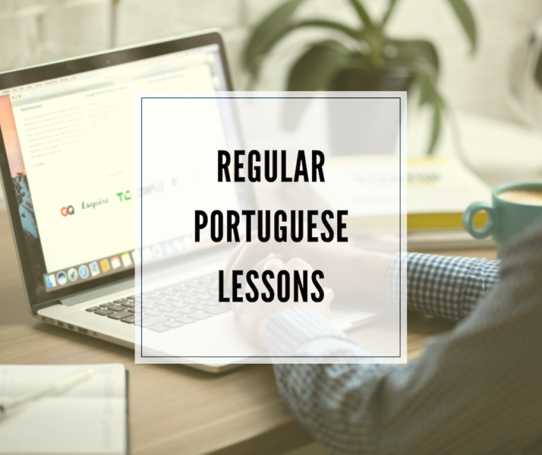 Learn Brazilian Portuguese online with an experienced teacher
